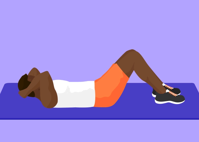 Vertical Leg Crunches Gif